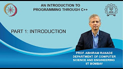 Introduction to Programming through C++ - Abhiram Ranade | IIT Bombay - NPTEL - YouTube