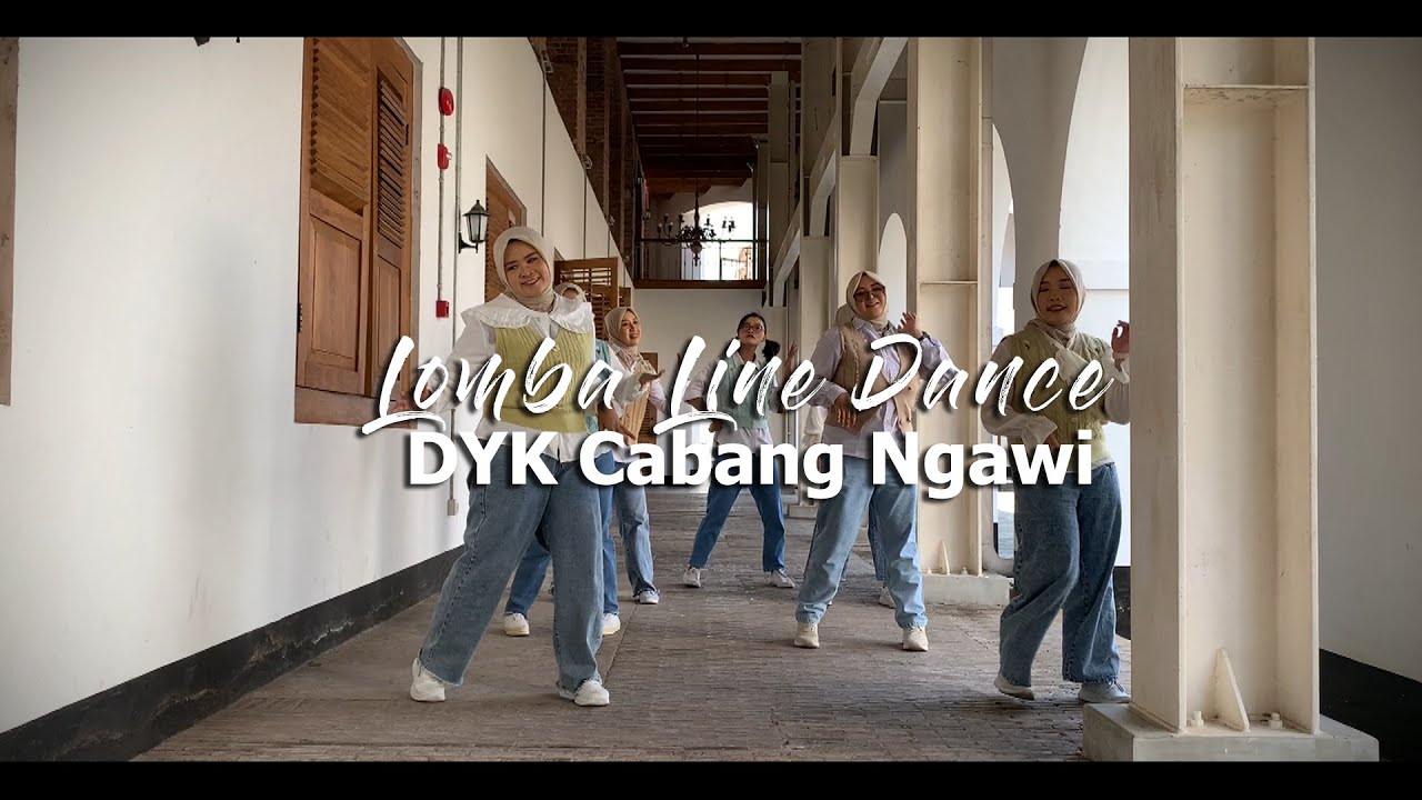 Lomba LINE DANCE - DYK Cabang Ngawi - YouTube