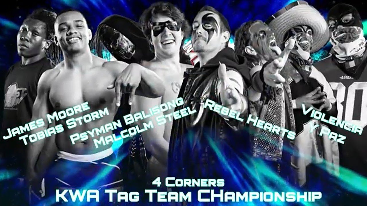 Four-Corners KWA Tag-Team Title Match - xWe Awakening 2022 - Salina, KS ...