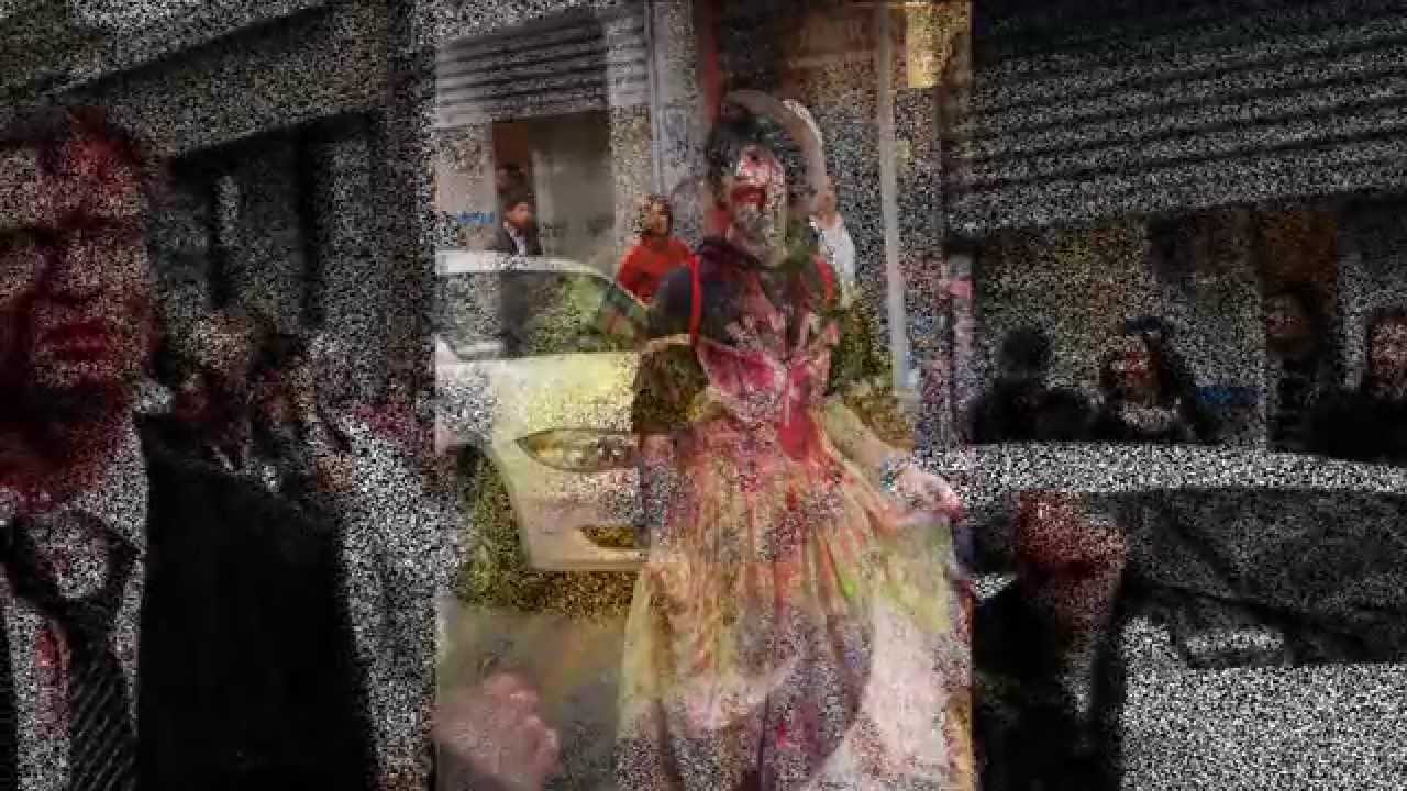 zombie walk paris 2014 - YouTube
