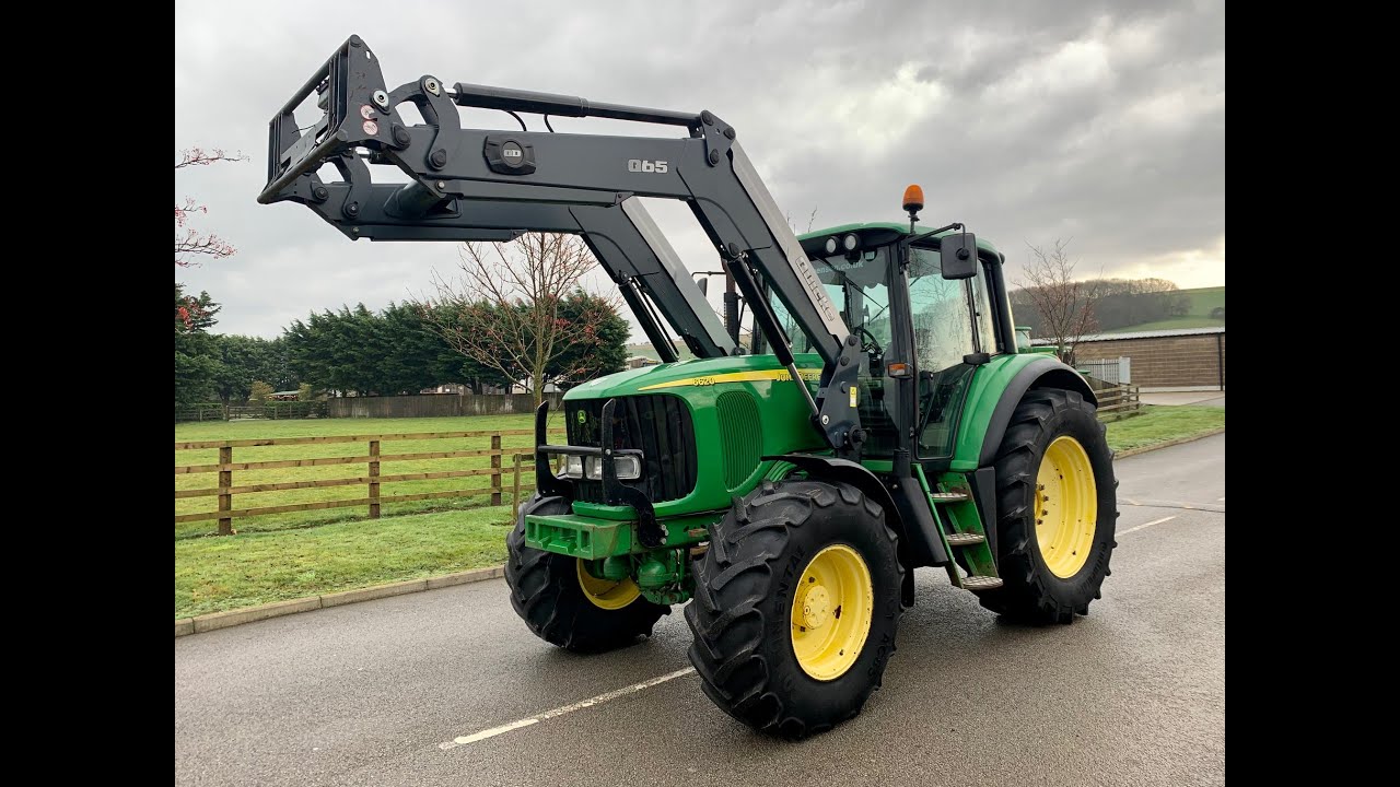 John Deere 6620 Tractor walk around Video - YouTube