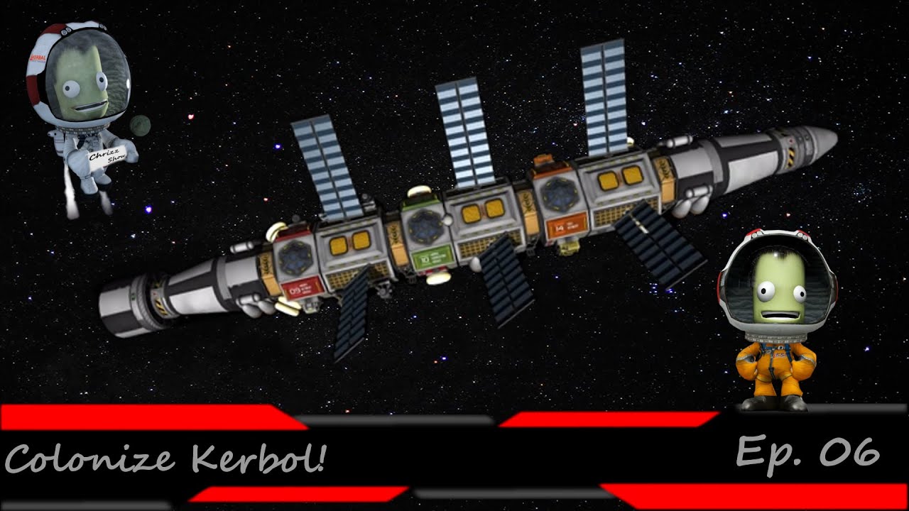 Kerbal Space Program - Colonize Kerbol! [Livestream/Ep.06] - YouTube