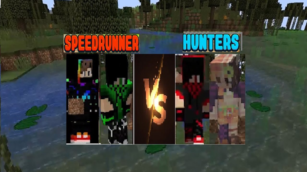 Speed runner VS Hunters - YouTube