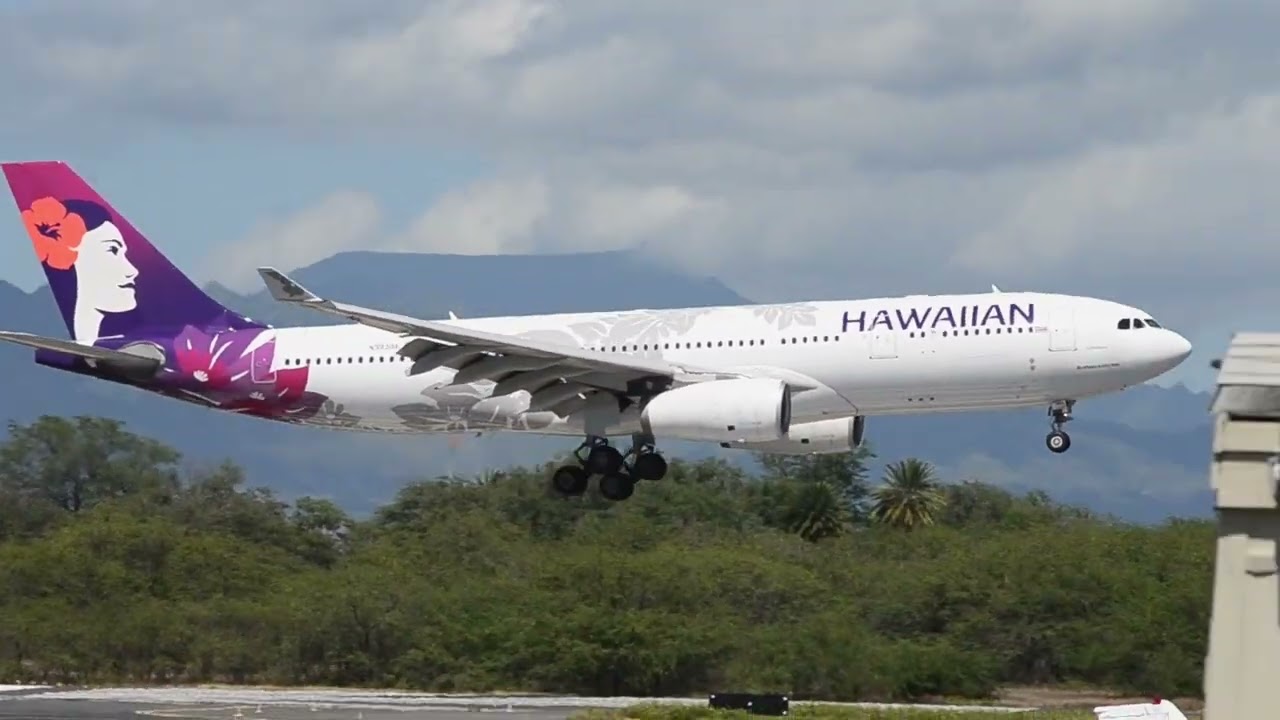 Honolulu Airport Departures and Arrivals | October Plane Spotting ...