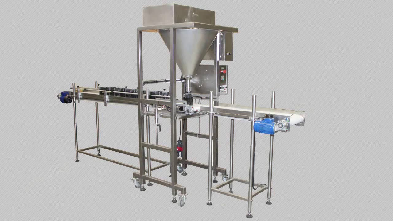 Automatic Filling Line For Powder Products - YouTube