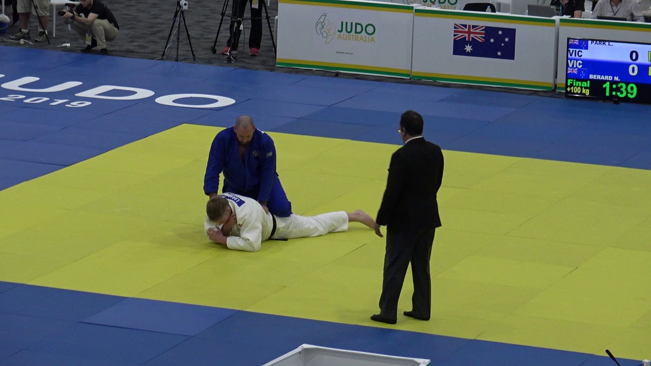 2019 Australian National Judo Championships +100 Final - YouTube