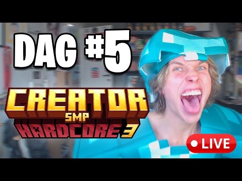 🔴MINECRAFT CREATOR SMP 3 LIVESTREAM DAG #5