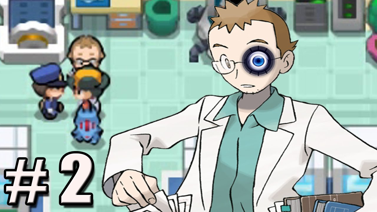 Professor Elm Gets Jumped - Pokemon: Soul Silver - Part 2 - YouTube