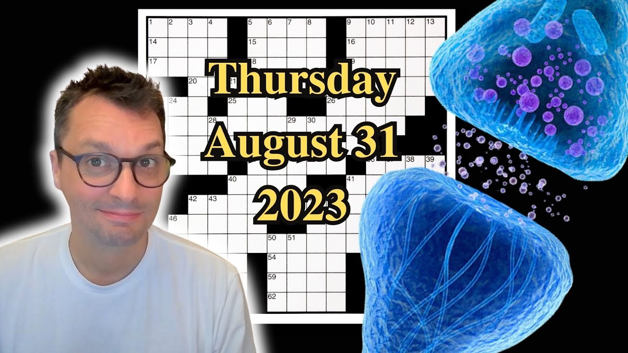 Thursday New York Times Crossword puzzle. - YouTube