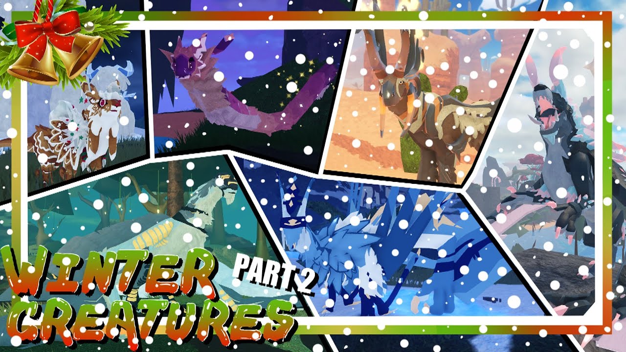 WINTER EVENT CREATURES!!! Week 2 - Creatures of Sonaria - YouTube