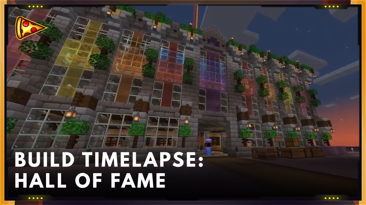 FNG Minecraft - Build Timelapse: Hall of Fame - YouTube