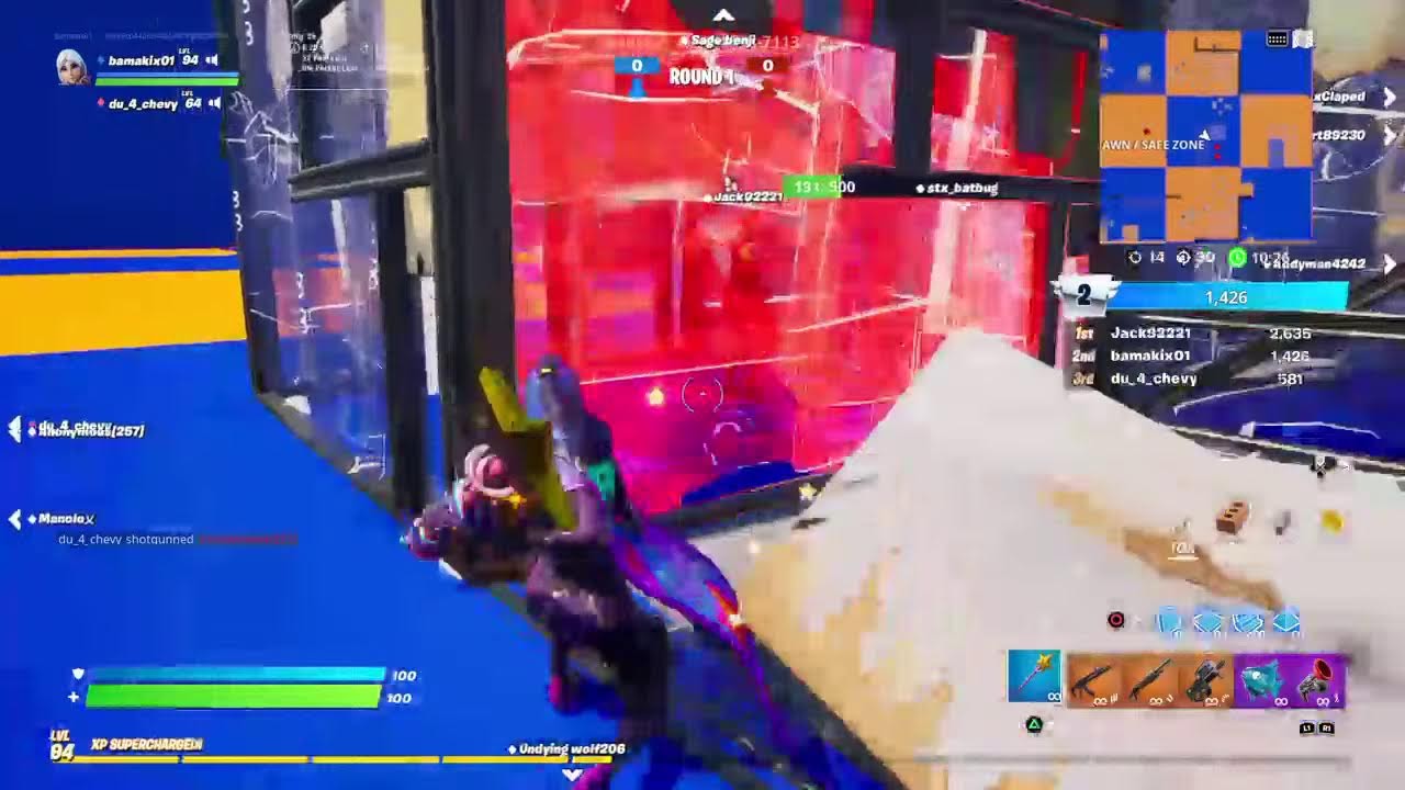 Clipping people in fortnite - YouTube