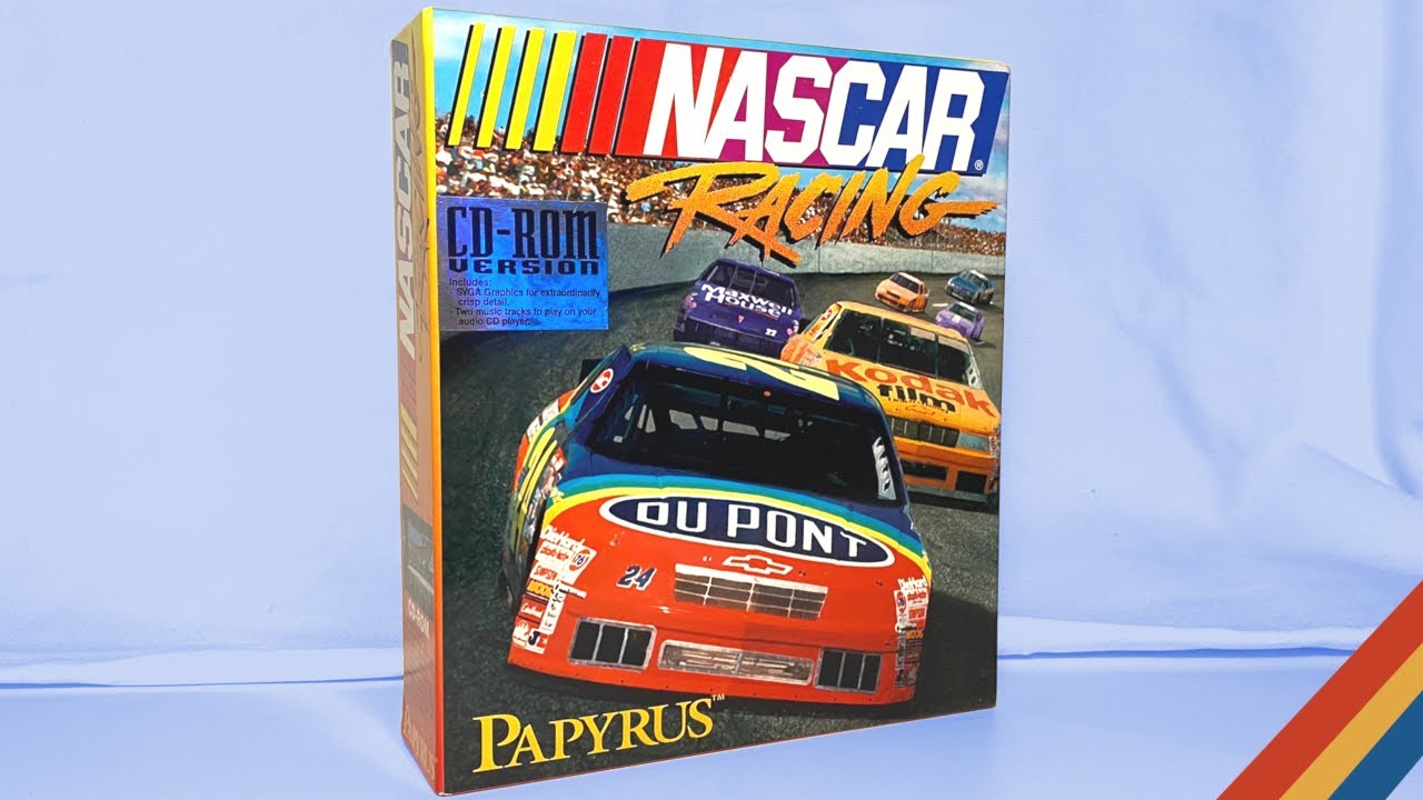 NASCAR Racing by Papyrus - Unboxing and Review - YouTube