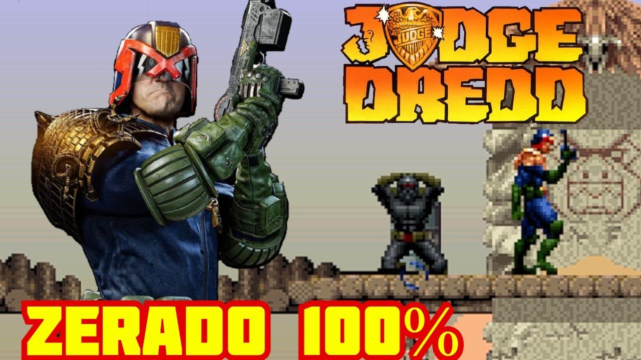 Judge Dredd (SNES) - ZERADO 100% - Todas as missões do Juiz Dredd de ...
