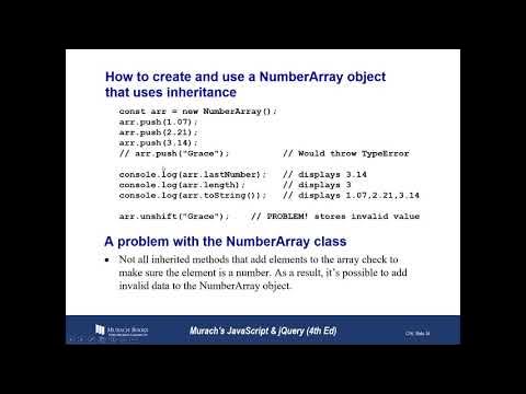 AWD1000 - JavaScript - Chapter16 - Part02 - PPTs - YouTube