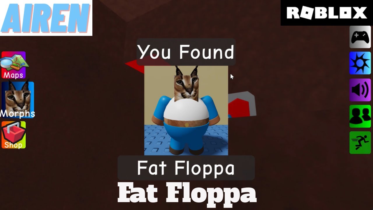 Fat Floppa Find the Floppa Roblox - YouTube