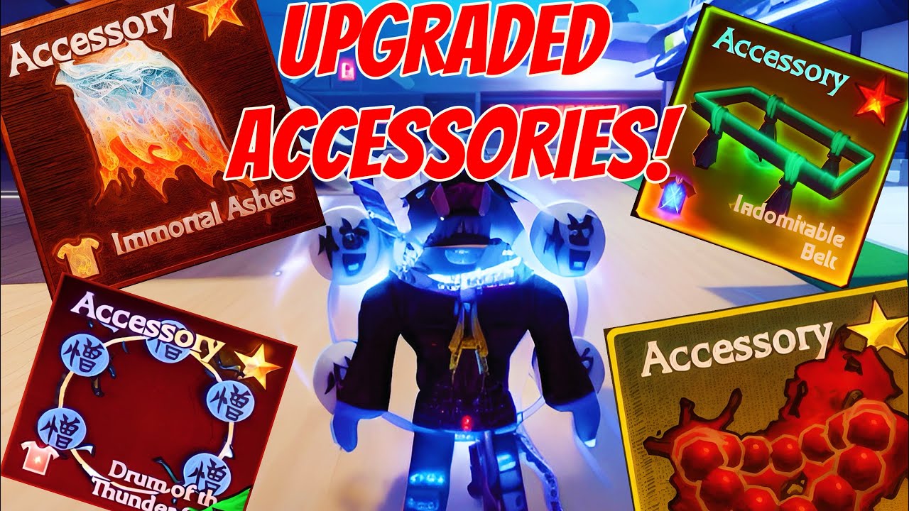 ALL UPGRADED ACCESSORIES IN DEMON BLADE ROBLOX! - YouTube