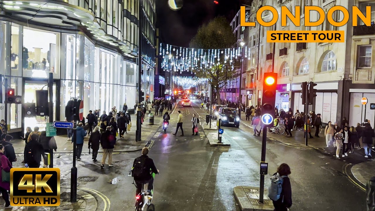 Walking Street tour of London | London Streets in Christmas | London ...