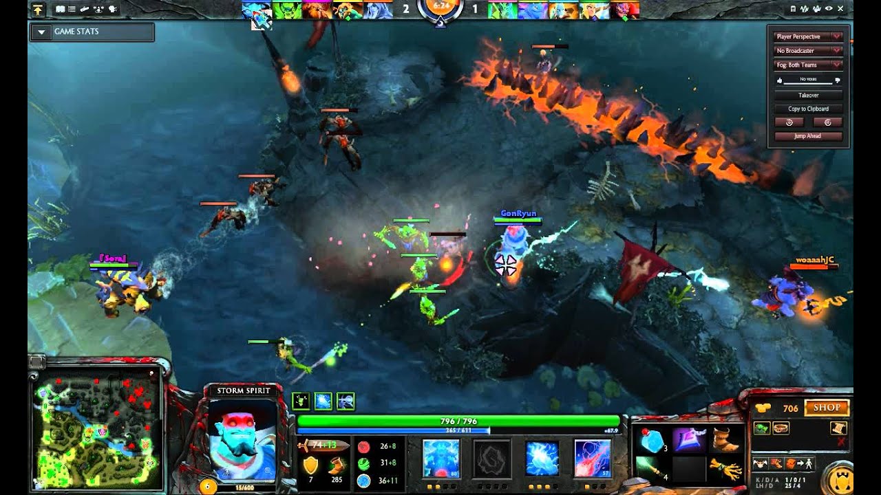 The Magical Regeneration Rune of Storm Spirit - YouTube