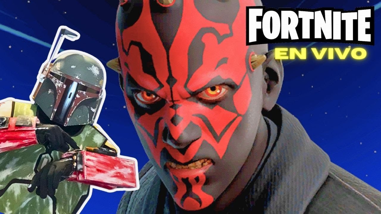 🔴 Ayúdenme a conseguir la Skin de Darth Maul en Fortnite - YouTube