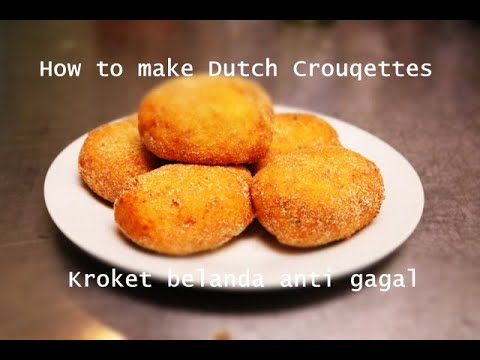 Dutch Croquettes recipe, common items in your fridge become a fancy ...