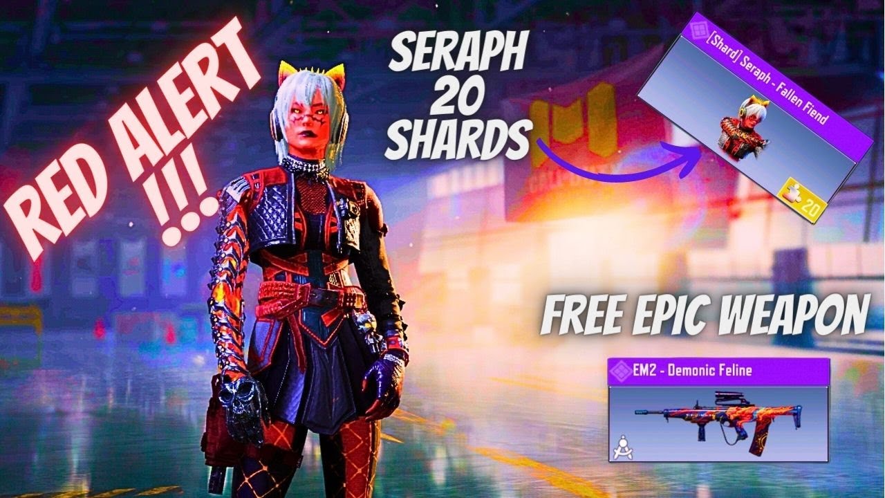 How to get? (20 MORE) SERAPH SHARDS FAST - CODM EPIC CHARACTER -🔥DON'T ...