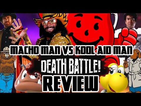 Macho Man VS Kool Aid Man (DEATH BATTLE!) Review - YouTube