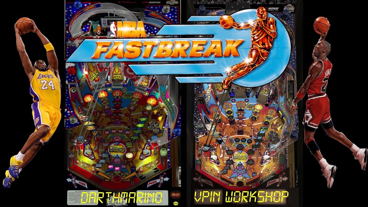 4K *NEW* NBA Fastbreak DarthMarino Mod & Vpin Workshop Mod Vpx Visual ...