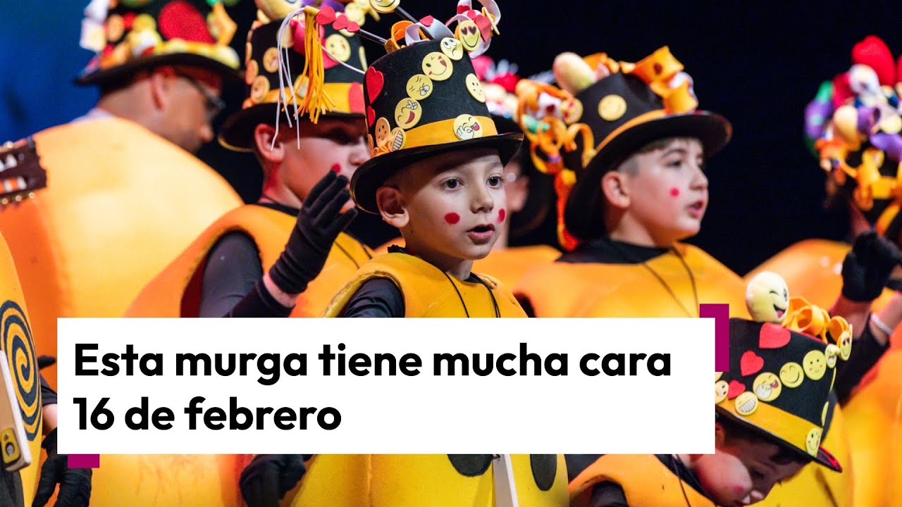 🥳🎉 COACMLG | Esta murga tiene mucha cara | Infantil - YouTube