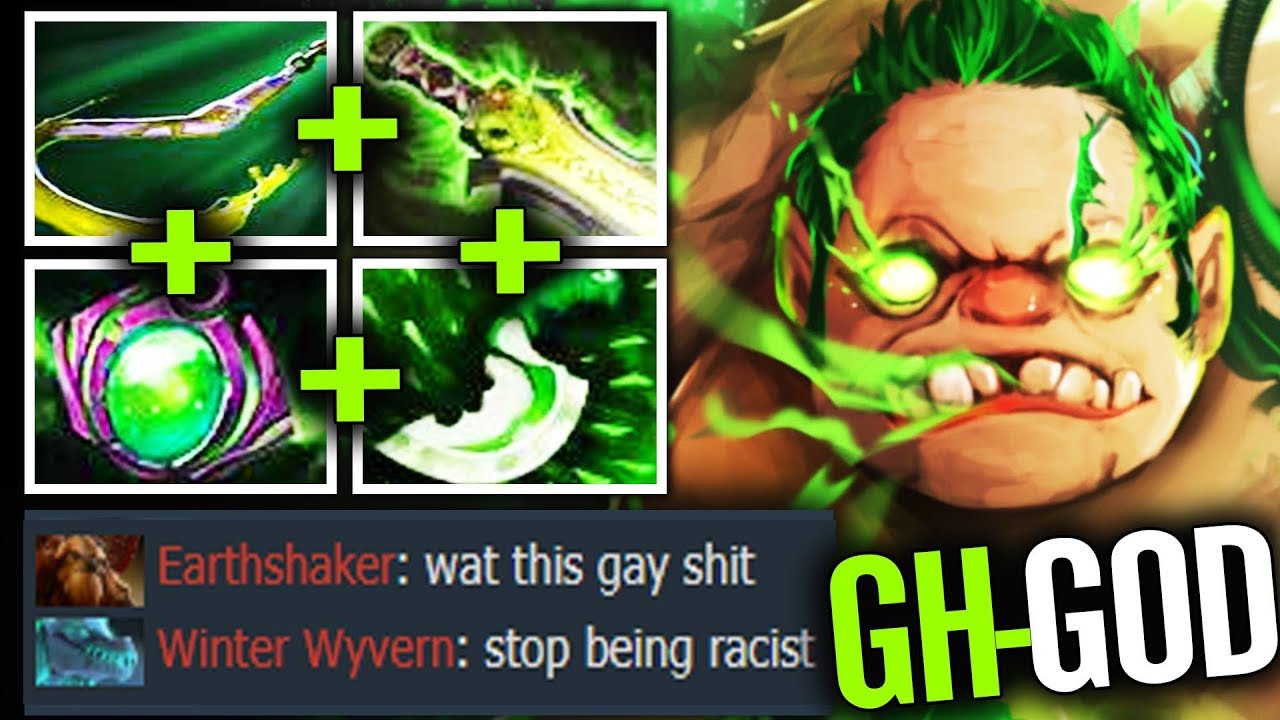 GH.GOD EPIC PUDGE CARRY WTF Build Ethereal Blade IMBA Hook Destroy ...