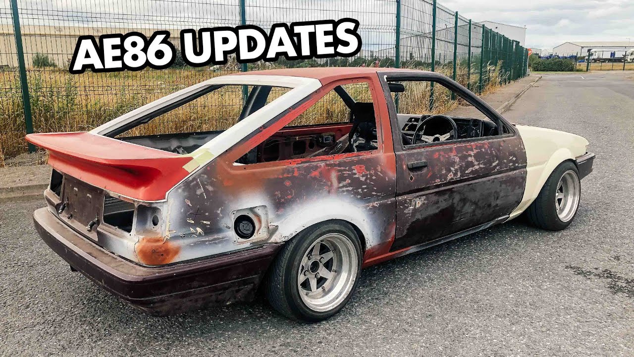 AE86 Up to Speed & Shed Project Updates - YouTube