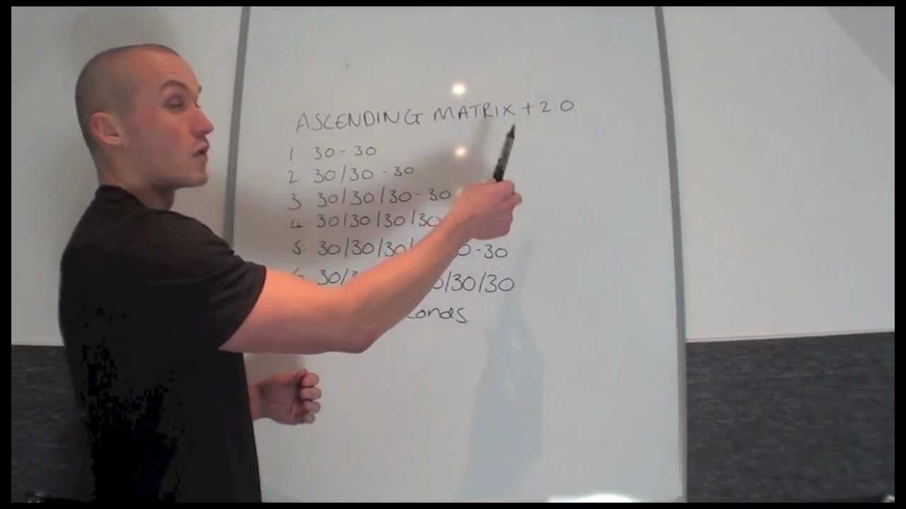 Ascending Matrix Set Up - YouTube