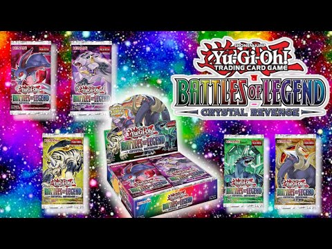 Yu-Gi-Oh! Battles of Legend Crystal Revenge Booster Box Unboxing ...