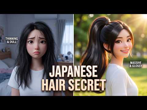 Why Japanese Women Have Thick & Shiny Hair | 6 Hair Care Secrets