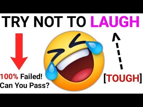 Try not to laugh 😂😂 [ Not laugh ] Easy challenge , medium and hard ...