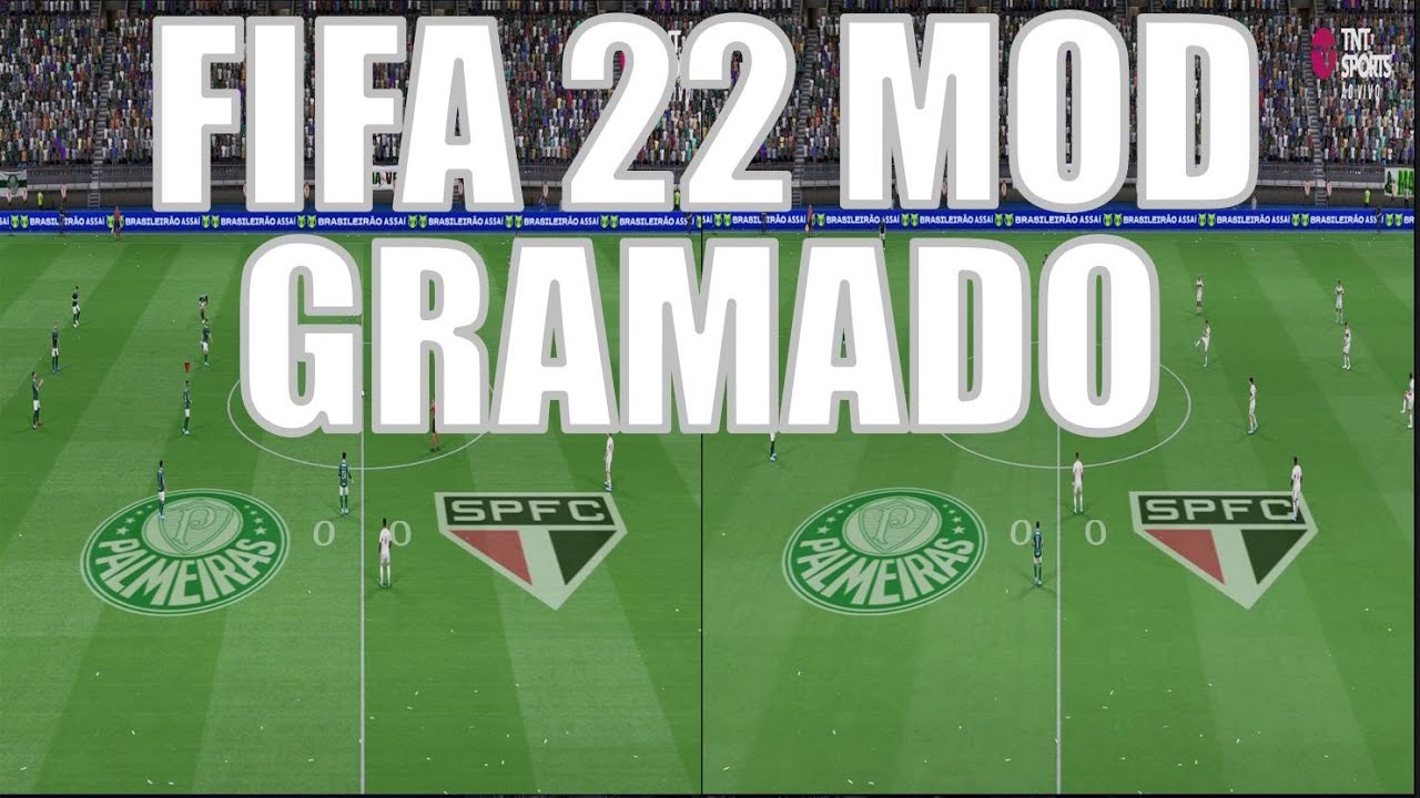 FIFA 22 MODS - MUDANDO O GRAMADO DEIXANDO MAIS REALISTA - YouTube