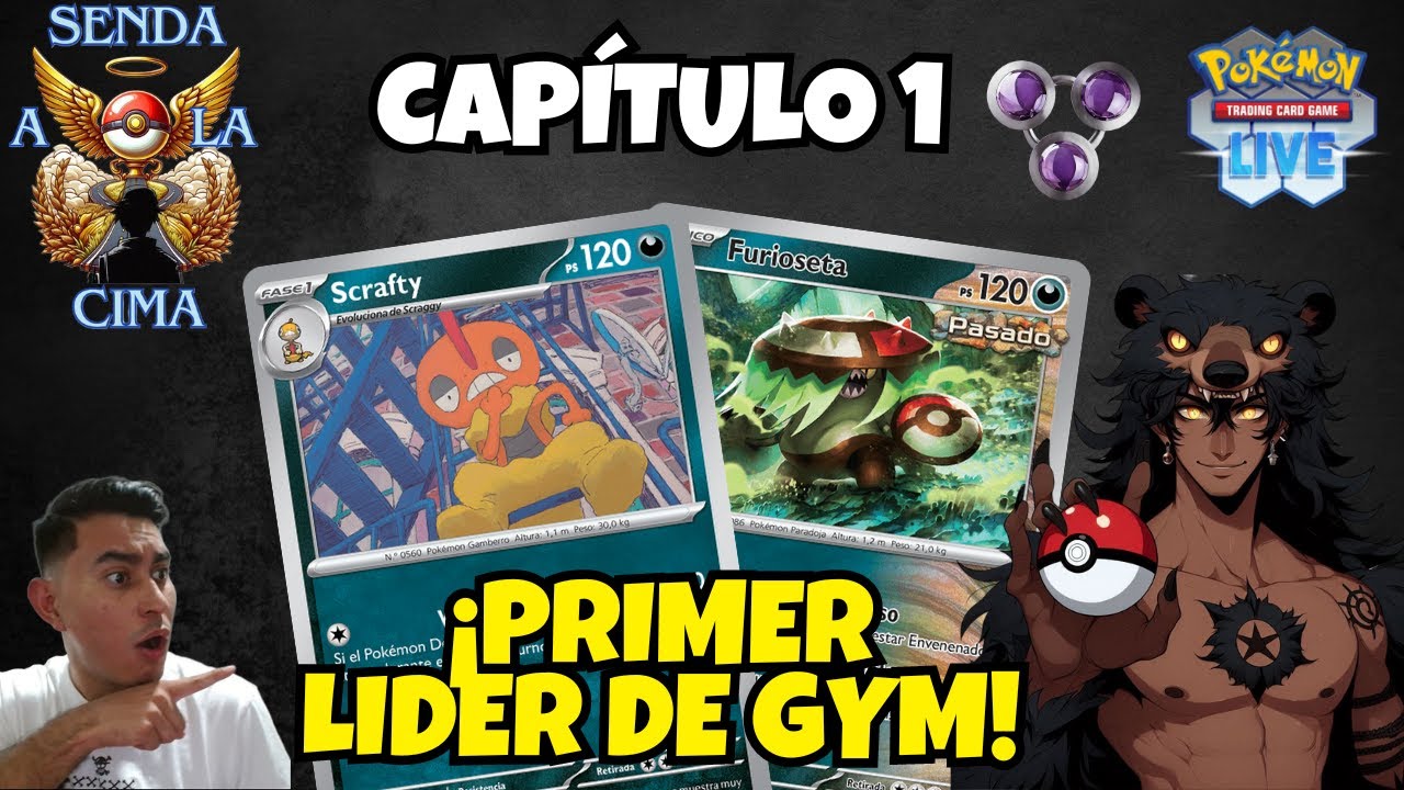 MI PRIMER LIDER DE GYM 😱 INICIANDO EL RETO! [ POKEMON TCG LIVE ...