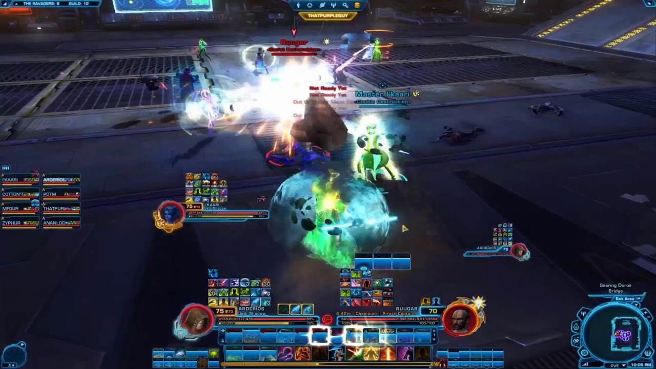 SWTOR - HM Coratanni and Ruugar (6.0) Gunslinger and Shadow Tank POV ...