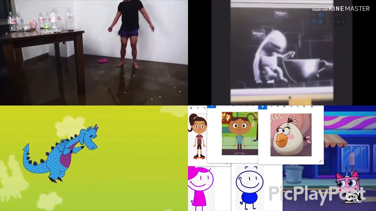 Random maze quadparison 1 - YouTube