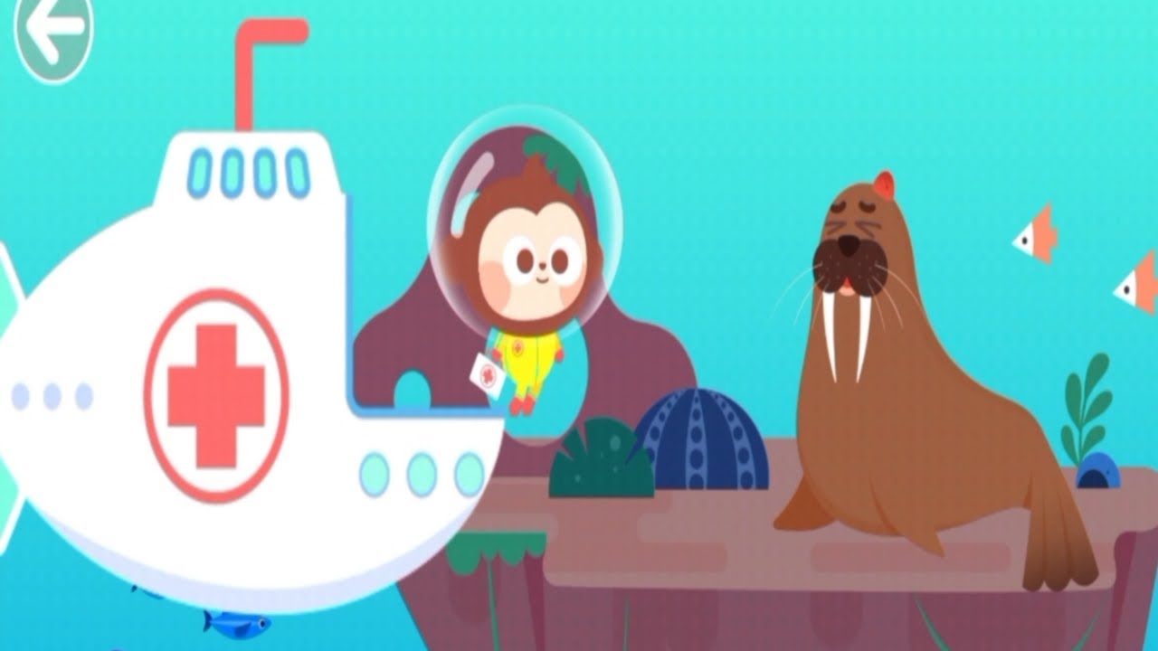 DUDU MARINE DOCTOR TREATS A WALRUS THAT WAS HIT BY THE SHIP II And also ...