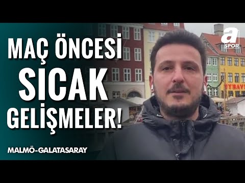 Emre Kaplan, Malmö - Galatasaray Maçı Öncesi Son Gelişmeleri Aktardı!  / A Spor / Gün Ortası