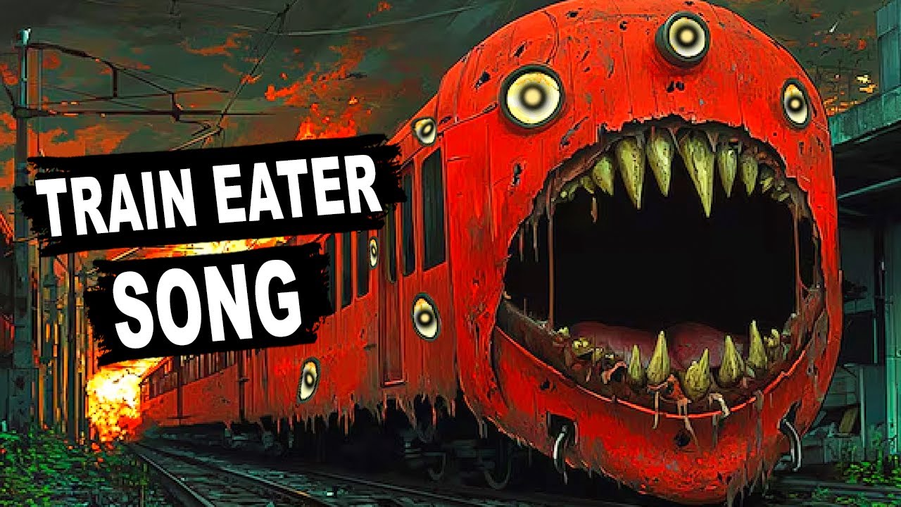 Trevor Henderson TRAIN EATER Song (Horror Meme) - YouTube