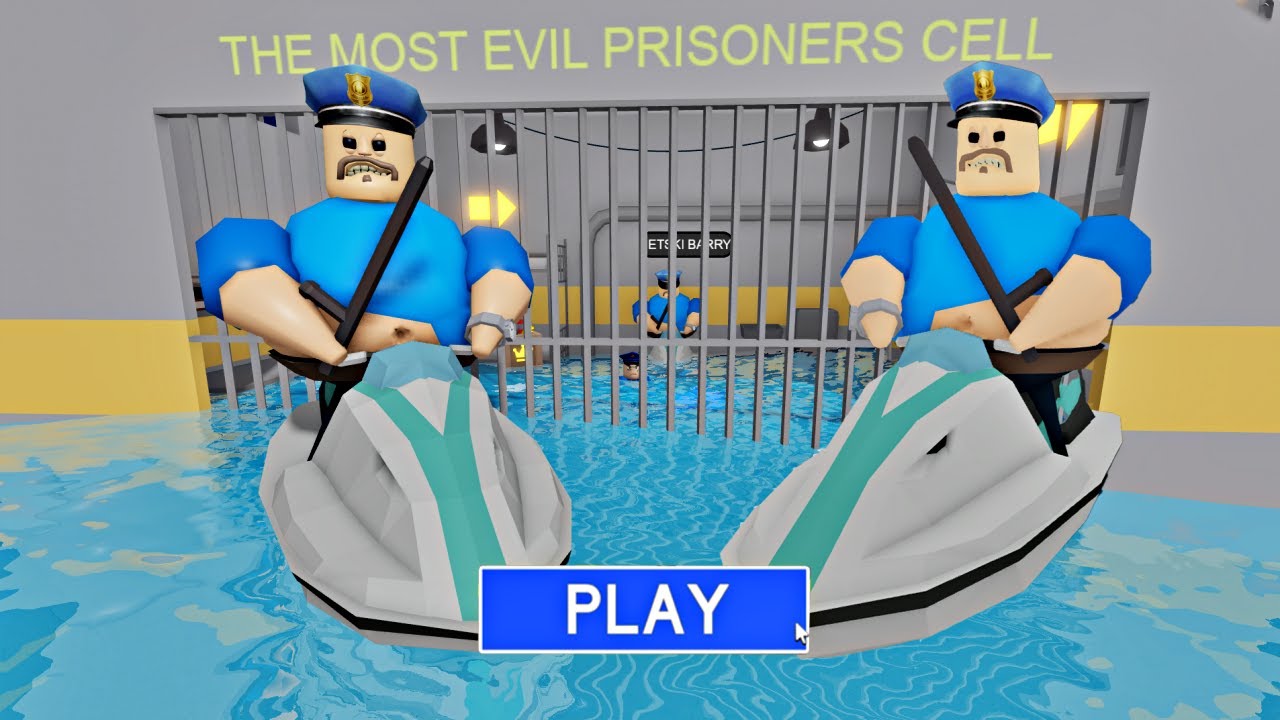 WATER BARRY'S PRISON RUN! Obby Full Gameplay ROBLOX - YouTube