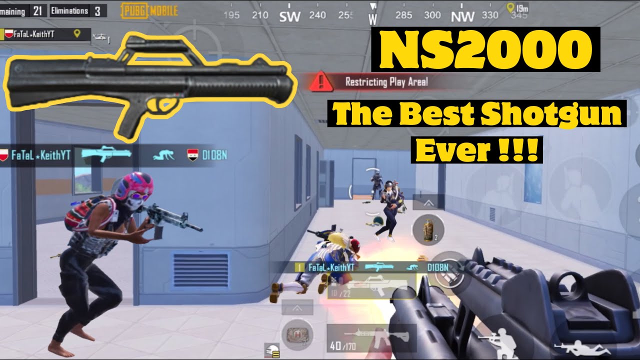 New Shotgun NS2000 in Nusa Map is OP 🔥 - PUBG MOBILE - YouTube