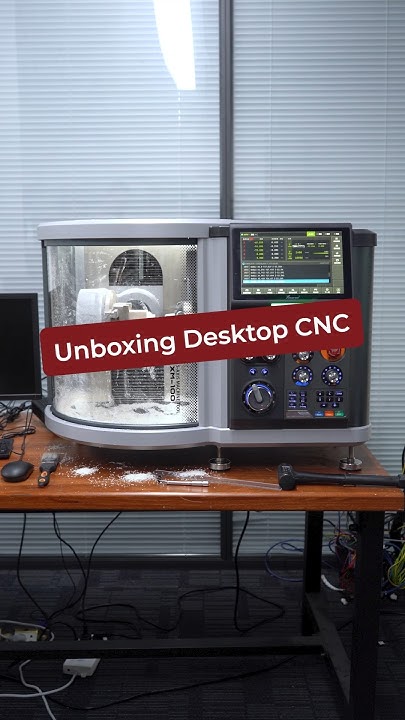 Unbox a Desktop 5-axis CNC Machine Tool - YouTube