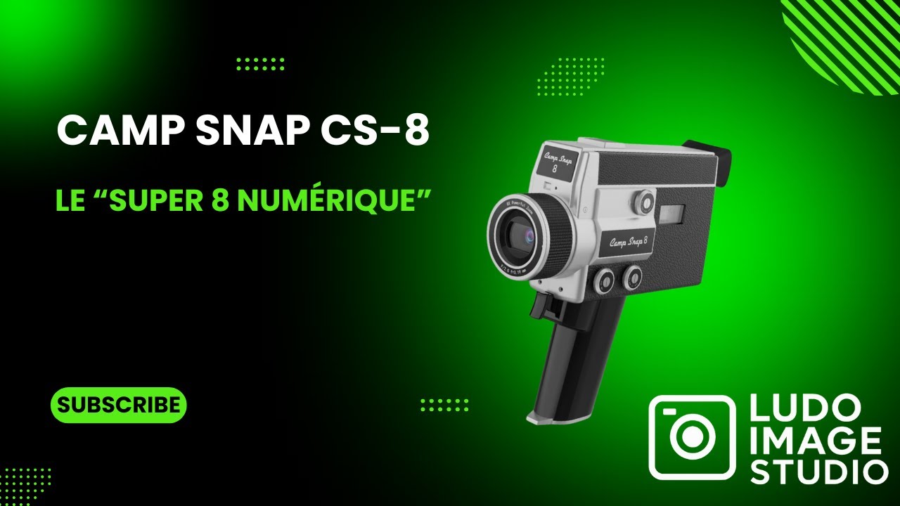 Camp Snap CS8 : La caméra rétro fun et simple à utiliser ! Présentation ...
