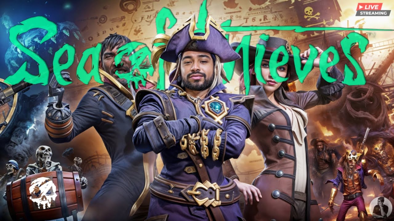 Muhudu Ralla Osse | Sea Of Thieves LIVE 🔴 |SnowV | RTX3050 | Day 96 ...