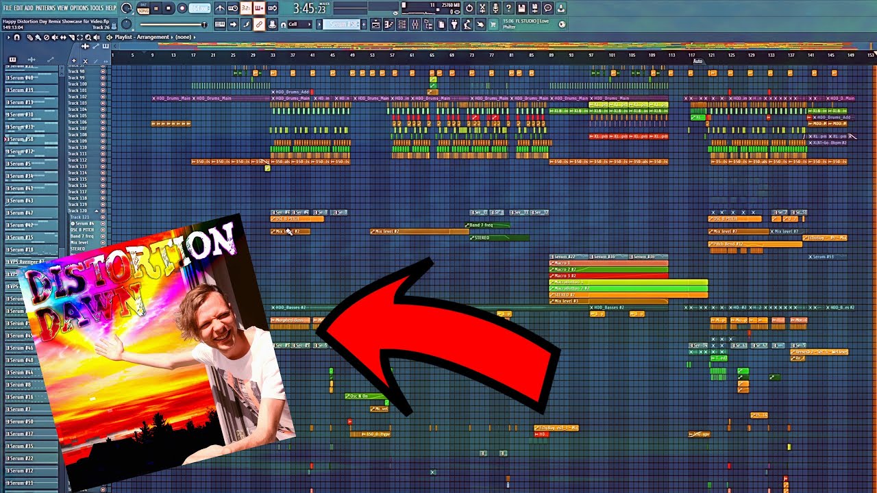 I've won a remix comp and that's the project... | Zef Parisoto - Happy Distortion Day (BassTi ...