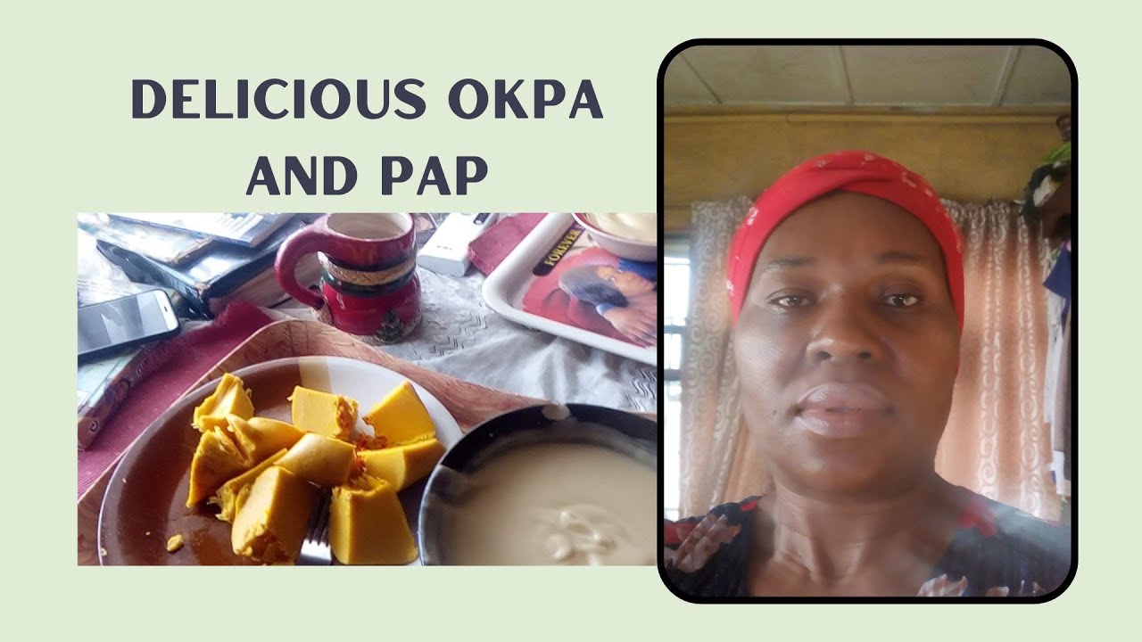 HOW TO COOK DELICIOUS OKPA - YouTube