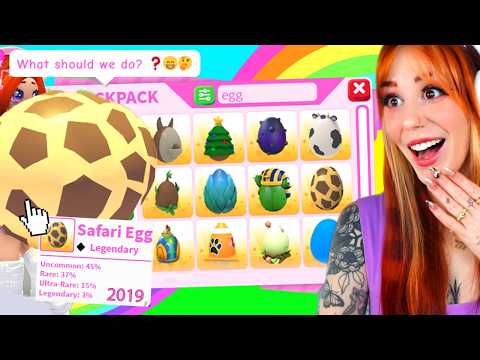 Hatching LEGENDARY PETS From EVERY Adopt Me Roblox Egg!